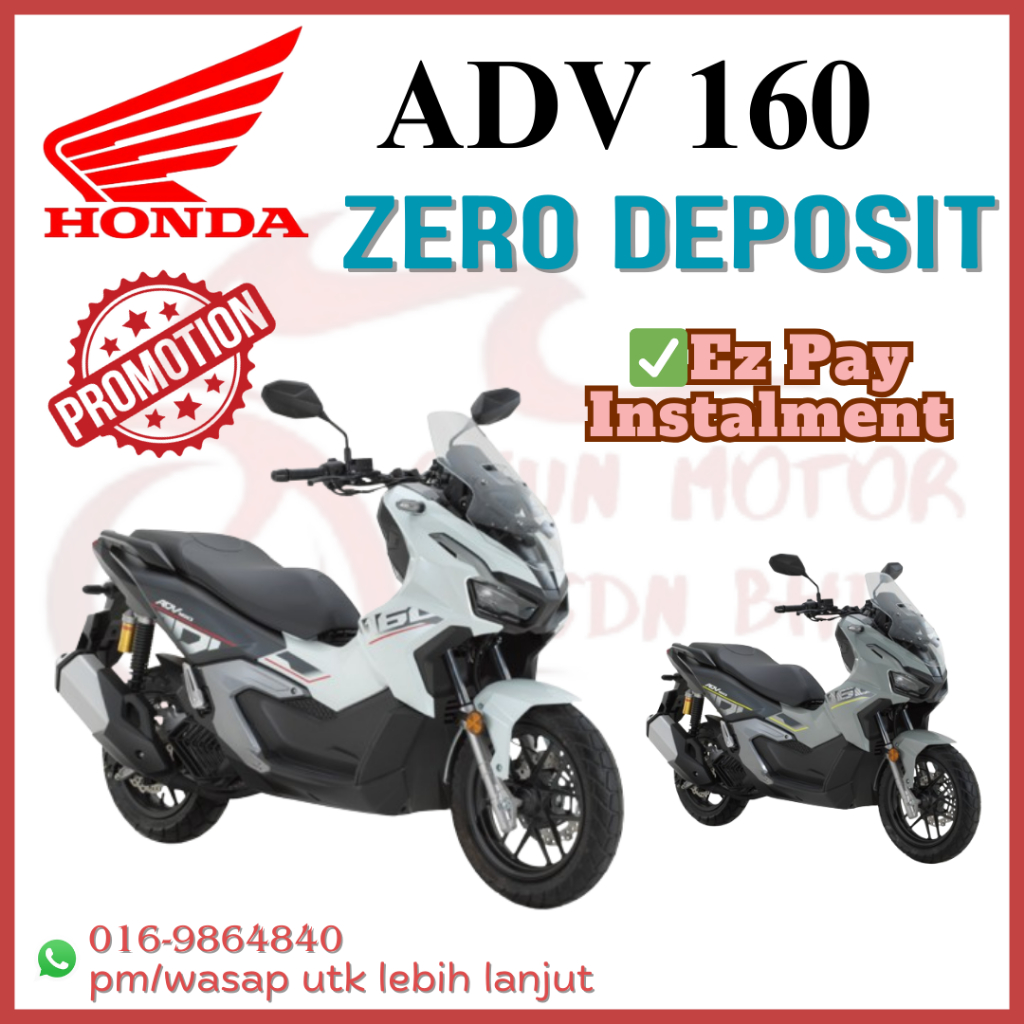 Honda ADV 160 ADV160 | 2024 | New Bike Motorbike Scooter Skuter Motor Baru Motosikal Motorcycle ...