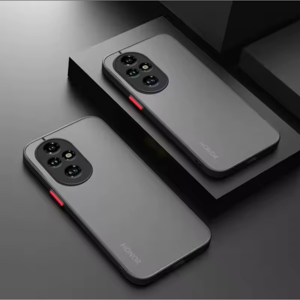 Matte Tranparent Grey Case Honor 200 Magic 4 5 6 Pro Huawei Mate 20 30 40 70 P30 P40 P50 Nova 7 ...