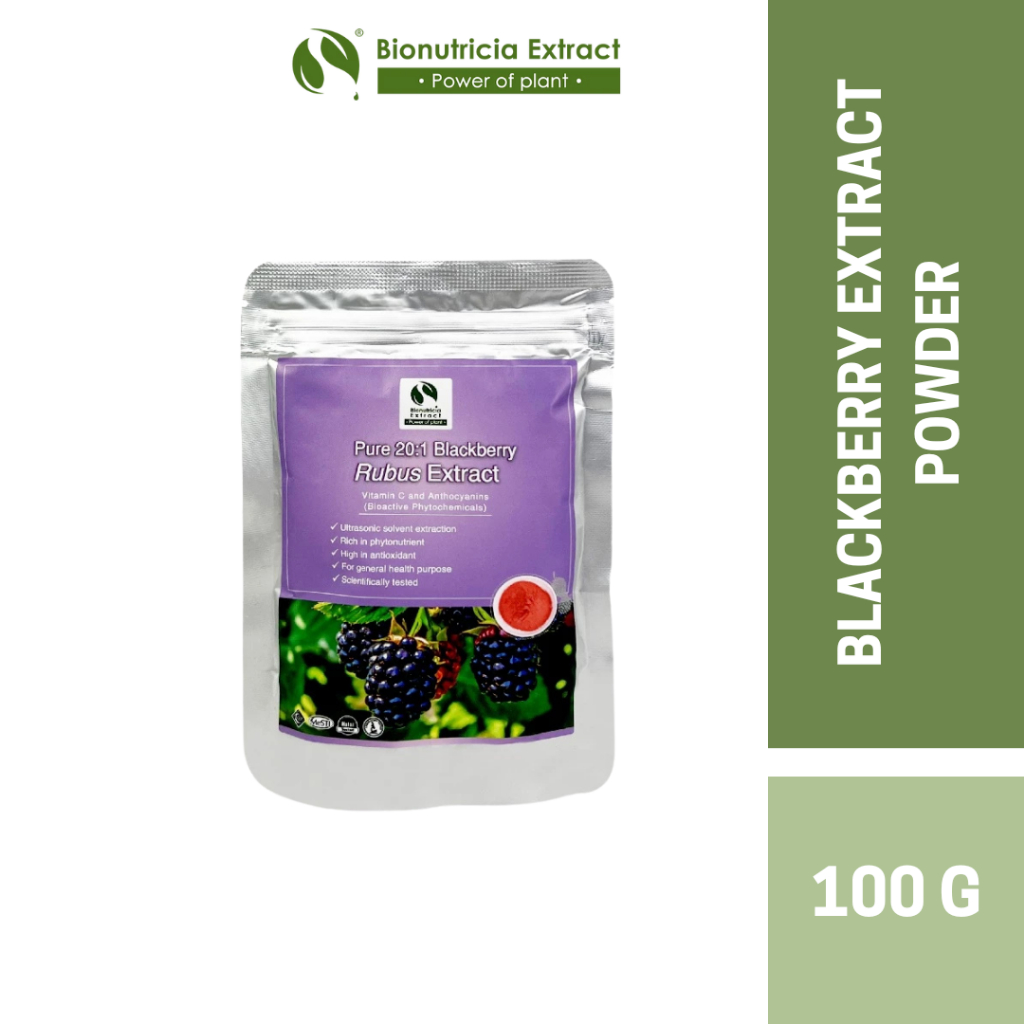 Bionutricia Blackberry Powder Rubus Extract | Better Vision, prevent ...