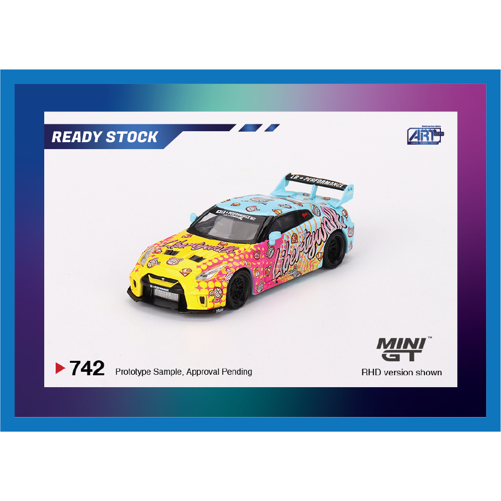 (READY STOCK) Mini GT - 742 LB-Silhouette Works GT - Nissan 35GT-RR Ver ...