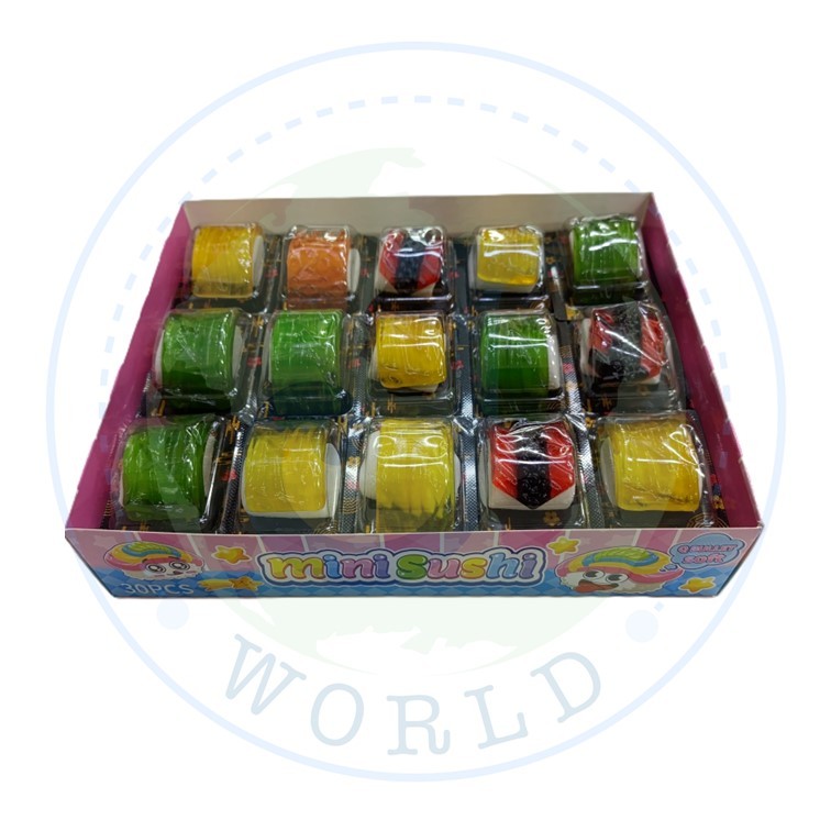 [30PCS] MINI SUSHI GUMMY MALLOW HALAL | Shopee Malaysia