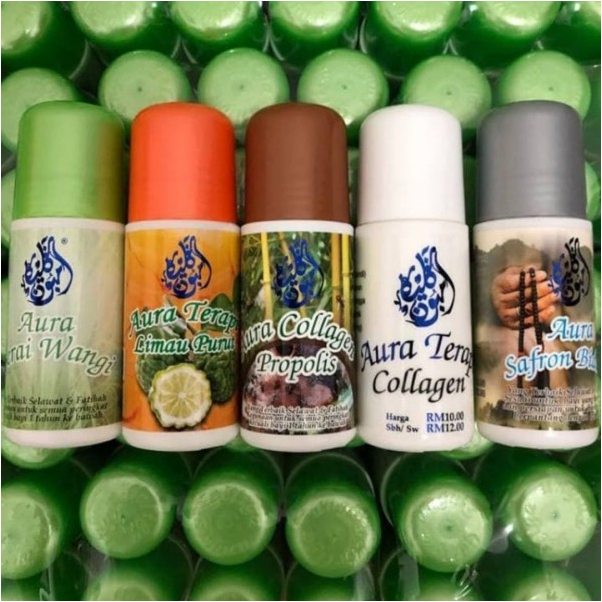 Borong 13 Jenis Aura Terapi Collagen Geliga Embun | Shopee Malaysia