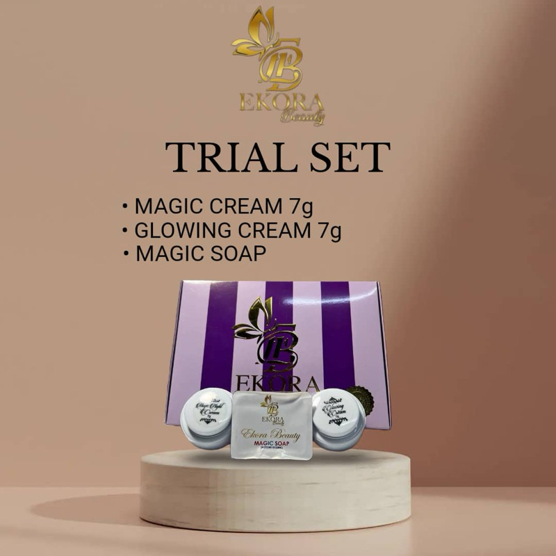 Set Skincare 3 in 1 Beauty Pencuci muka glowies Cream Magic toner serum ...