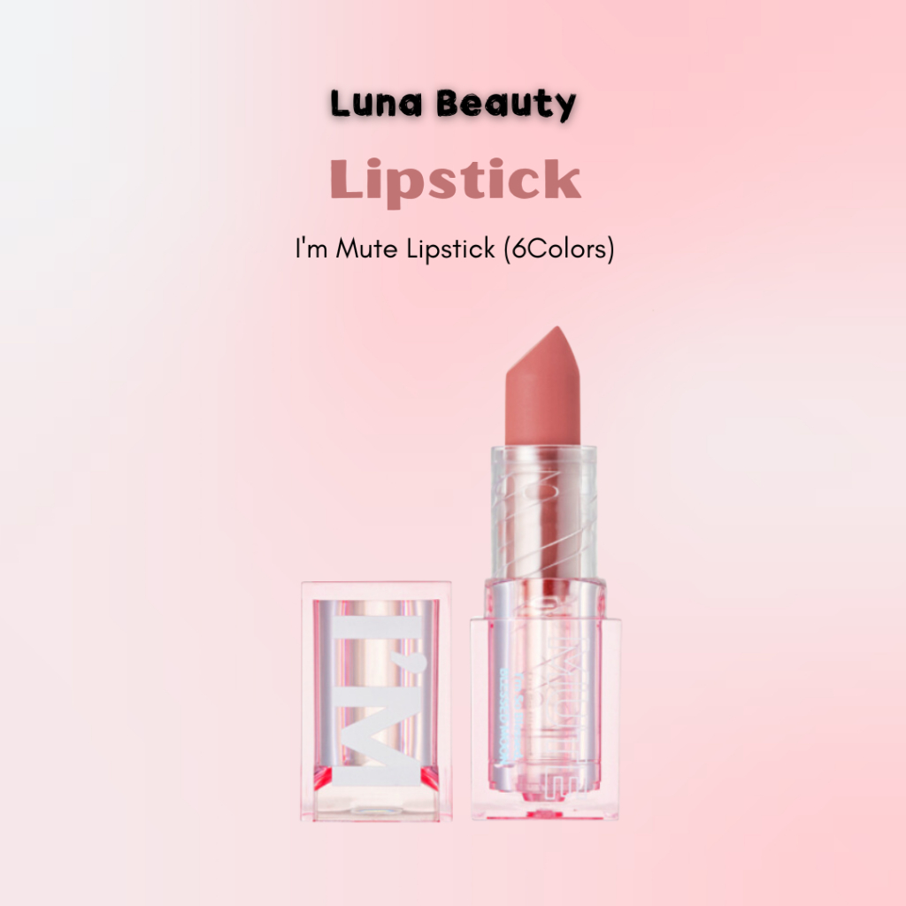 [Blessed Moon] I'm Mute Lipstick - 6 Colors | Shopee Malaysia