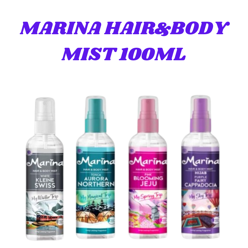 ORIGINAL MARINA HAIR&BODY MIST 100ML | Shopee Malaysia