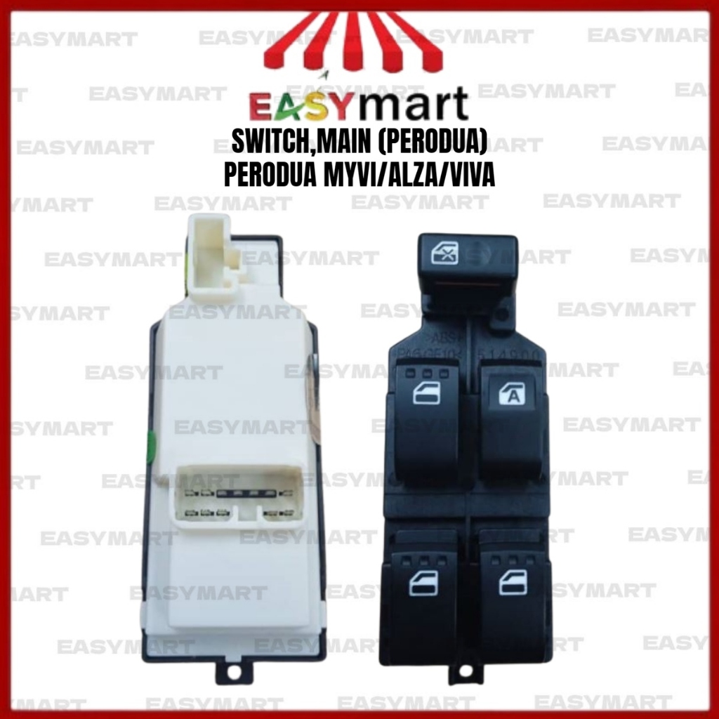 Perodua Myvi Alza Viva Power Window Main Switch Auto Master suis Myvi ...