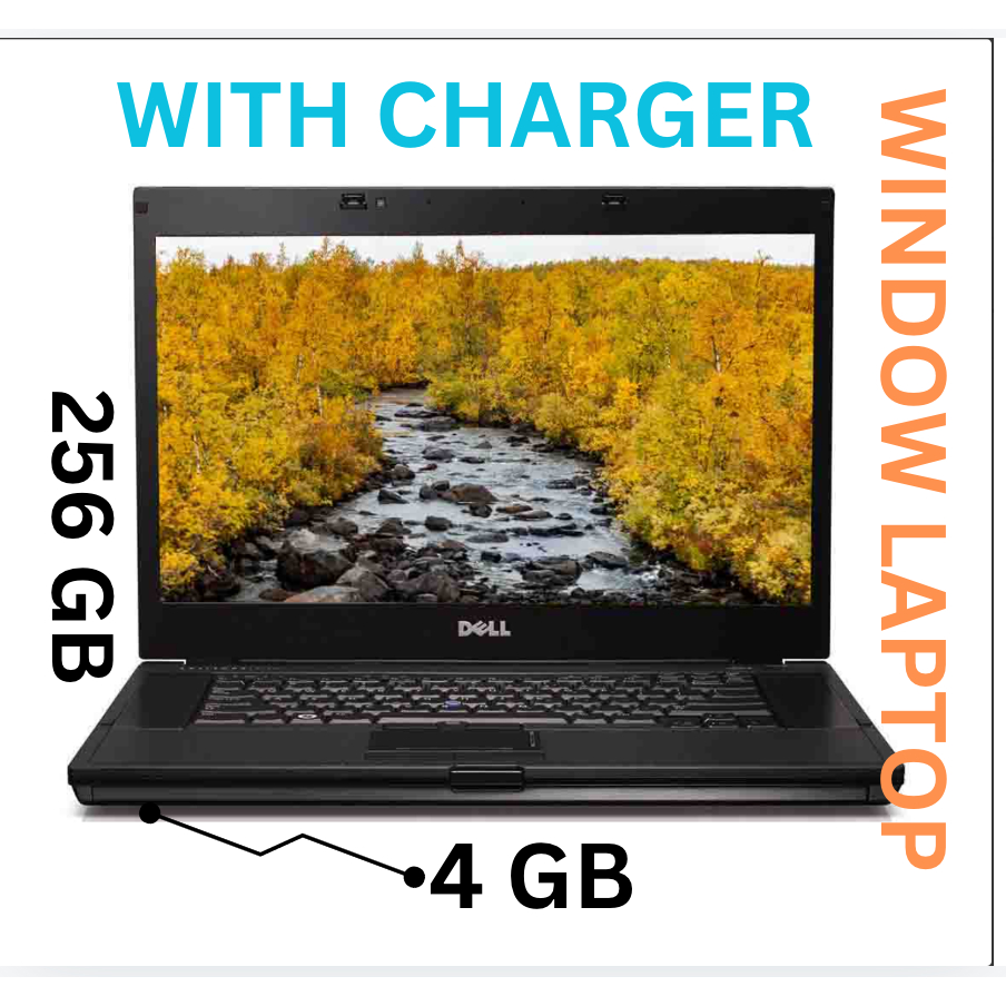 Dell Latitude E6410, Intel Core i5-1st Gen CPU, 4GB RAM, 250GB SSD, 14 ...