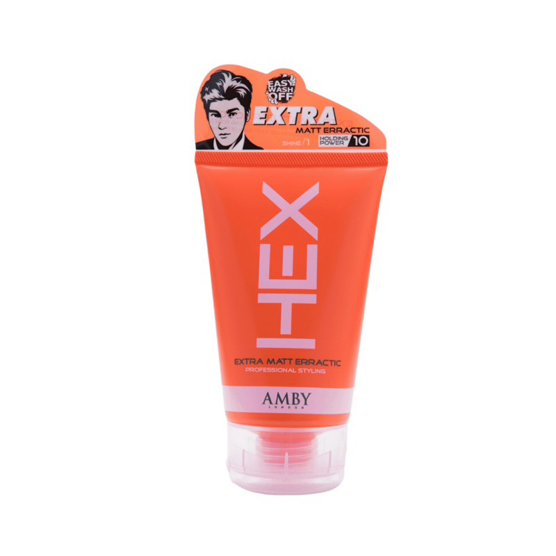 Amby London Hex Extra Matt Erractic Super Holding Power (100g) | Shopee ...