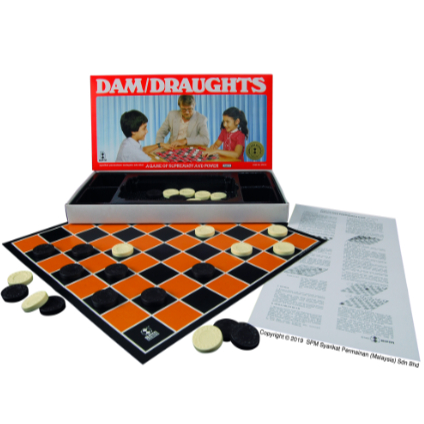 Economy Dam&Draughts (SPM76)/ Board Games/ Dam/ Dam Haji/ Permainan ...