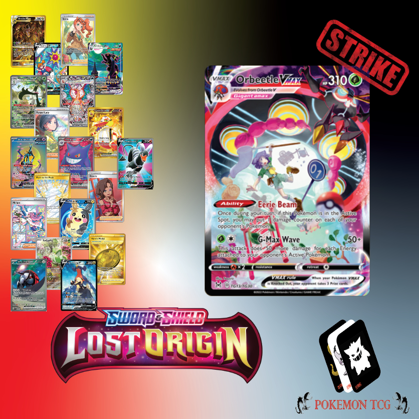 Orbeetle VMAX TG13/TG30 Lost Origin PTCG | Shopee Malaysia