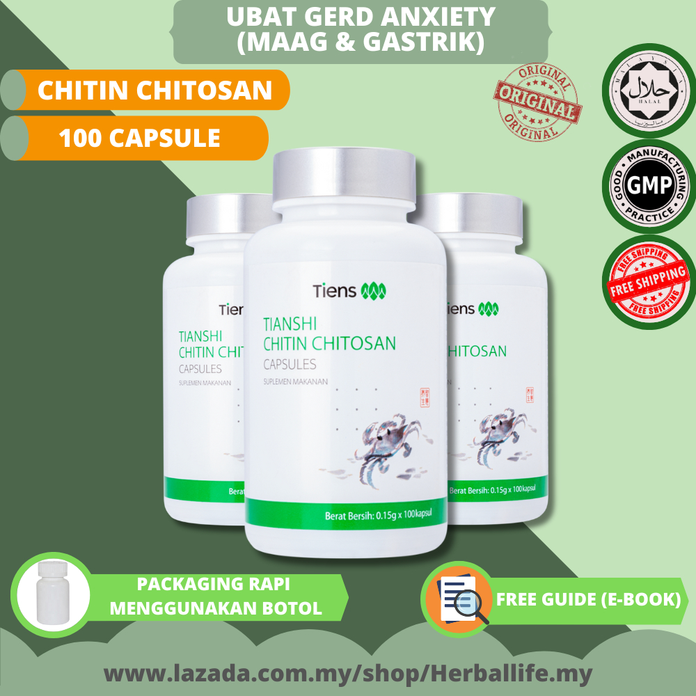 Ubat Gerd Anxiety Penawar Gastrik Chitosan Supplement Merawat Asam ...
