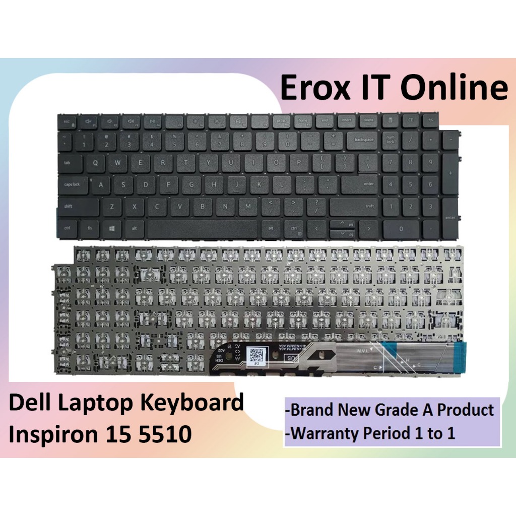 DELL Inspiron 15 3511 3515 15 5510 5515 7510 16 7610 BLACK WITHOUT ...