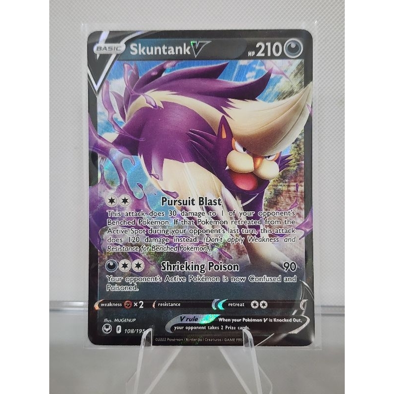 2022 Skuntank V Card (Rare Holo) | Shopee Malaysia