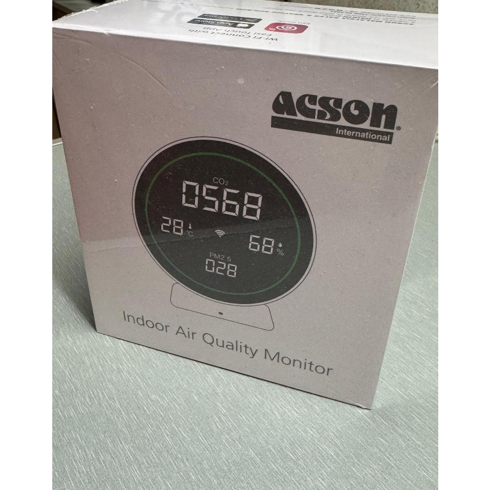 ACSON INDOOR AIR QUALITY MONITOR IAQ AETW01-IAQ4 (4 PARAMETER) | Shopee ...