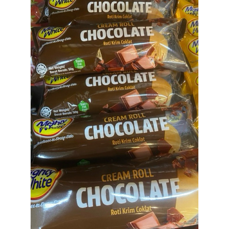 ROTI KRIM COKLAT ROTI KRIM MIGHTY WHITE PERISA COKLAT | Shopee Malaysia