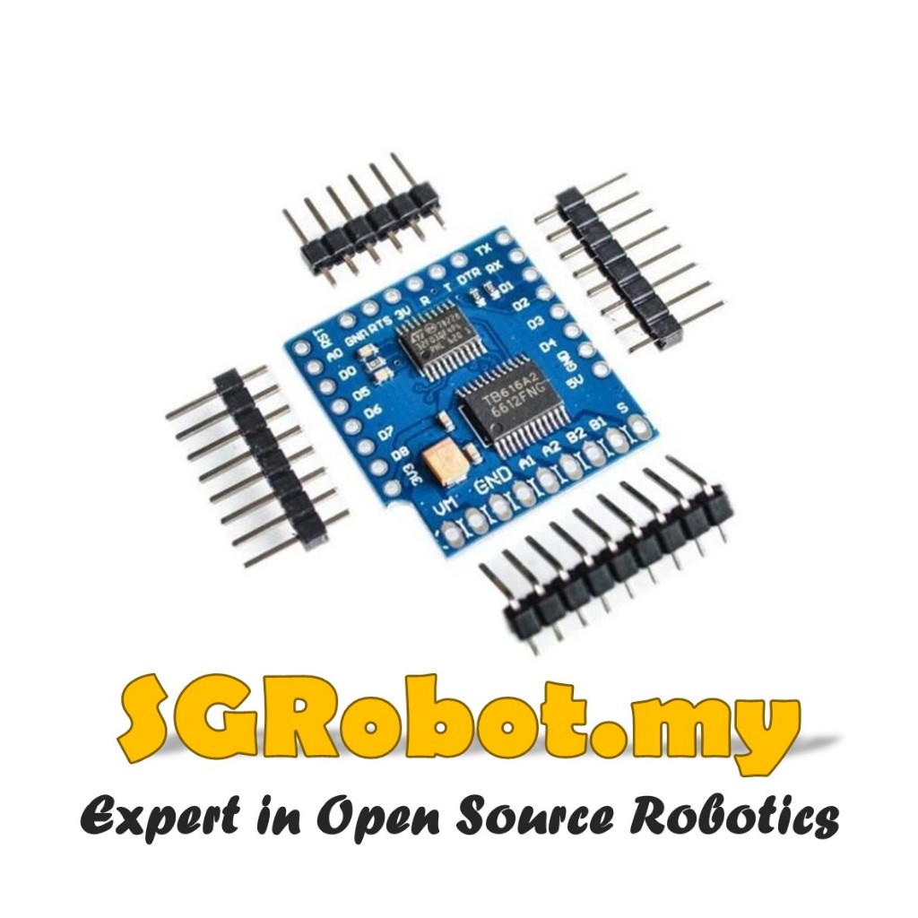 TB6612FNG WeMos D1 mini I2C Dual Motor Driver Shield Driver Module ...
