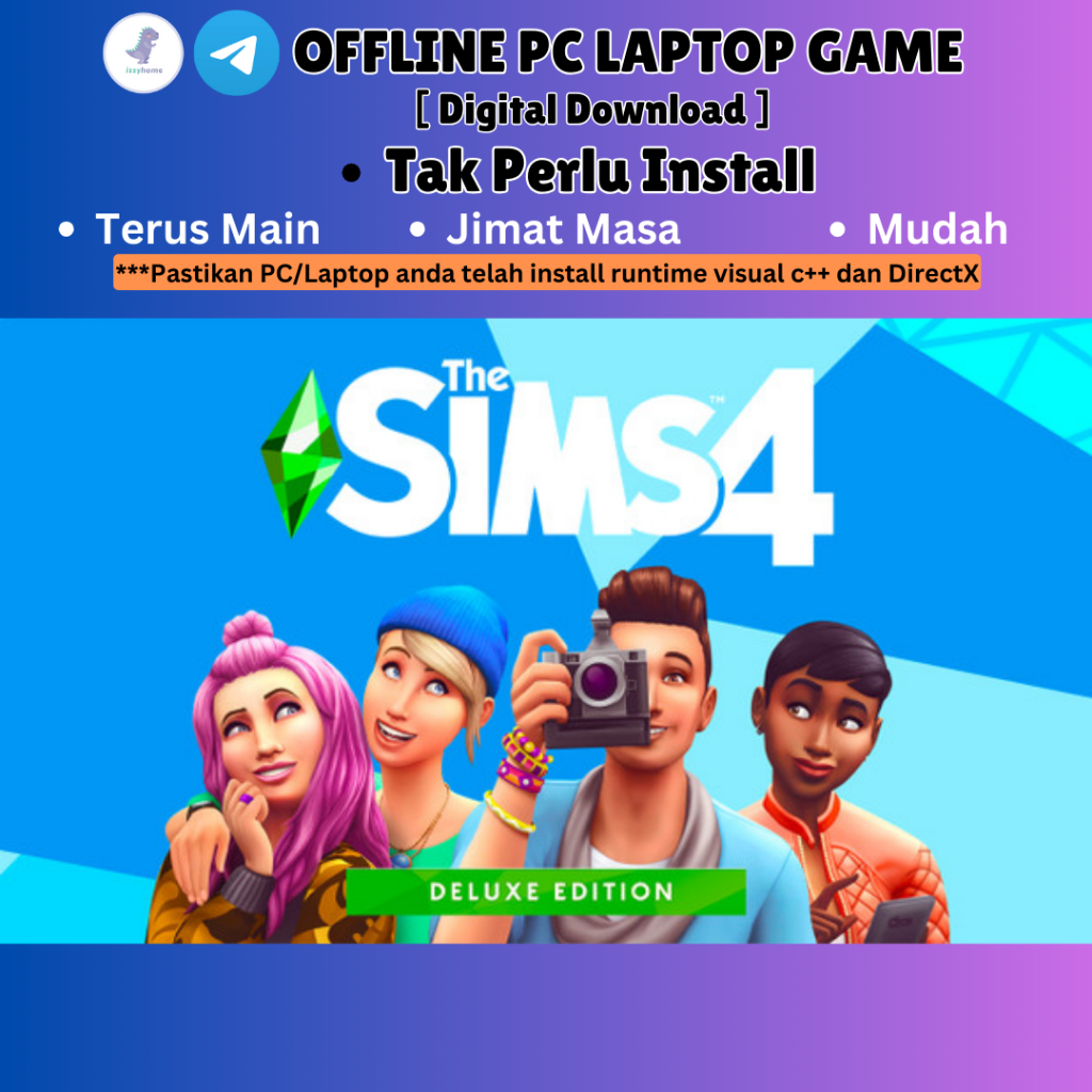 [PC Offline Game Portable]The SIMS 4 Deluxe Editions[Digital Download ...
