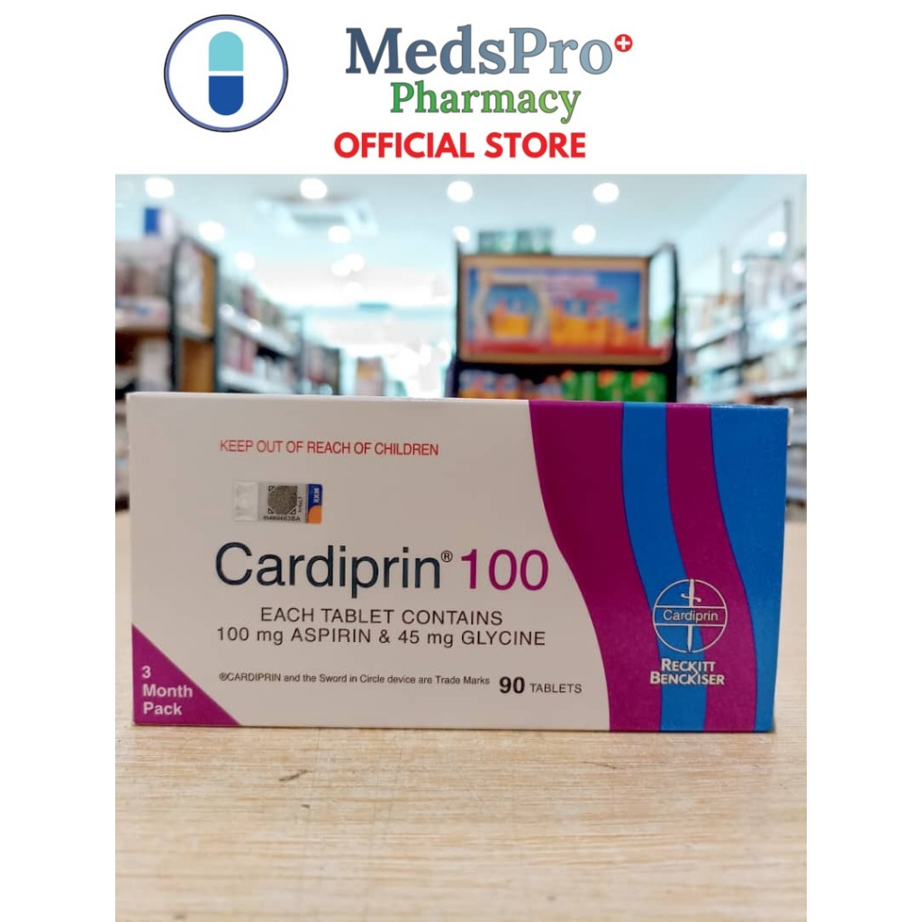 Cardiprin 100mg Tablets 90's (1/3/2025) | Shopee Malaysia