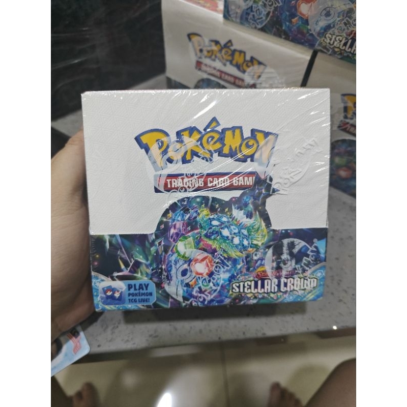 [100% Authentic] Pokémon PTCG SV7 Booster Box Stellar Crown | Shopee Malaysia