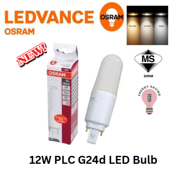 [VALUE BUY] Osram LED Stick 12W PLC LED VALUE STICK BULB DAYLIGHT ...