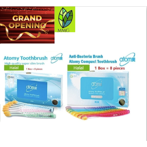 Atomy Toothbrush High Quality Anti-Bacteria Brush (1 box 8 pieces ...