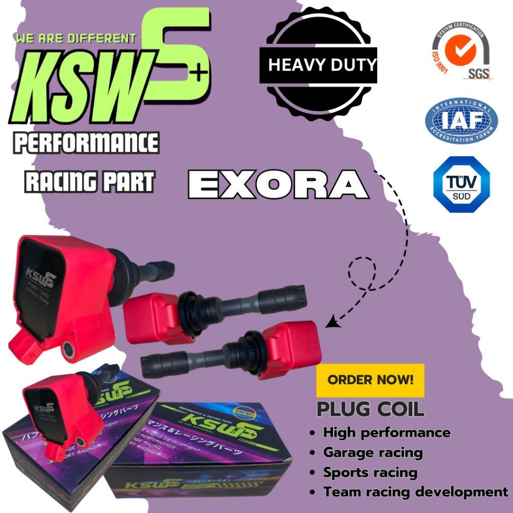 Proton EXORA CPS - Performance Racing IGNITION PLUG COIL PW812018 ...