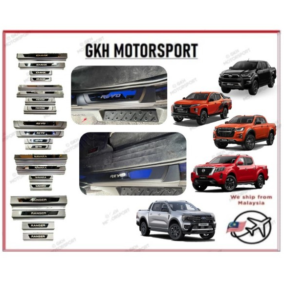 TOYOTA HILUX REVO ROCCO ROGUE TRITON RANGER DMAX D-MAX NAVARA OEM DOOR ...