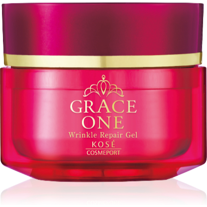 [JAPAN] Kose Grace One All-in-One Wrinkle Repair Gel / Perfect Gel Cream UV 100g (aging care ...