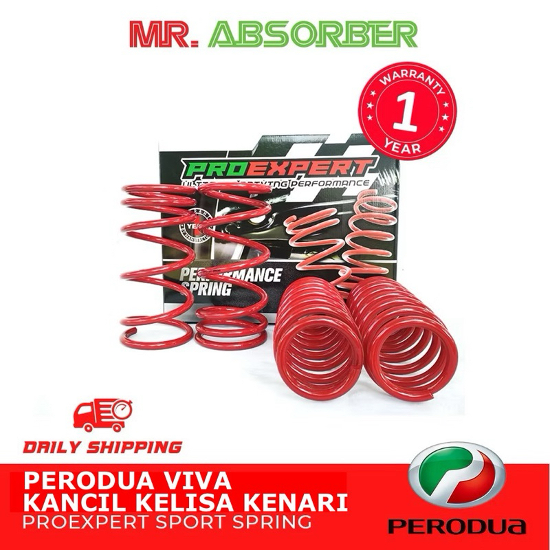 PROEXPERT SPORT SPRING PERODUA KANCIL VIVA KELISA KENARI | Shopee Malaysia