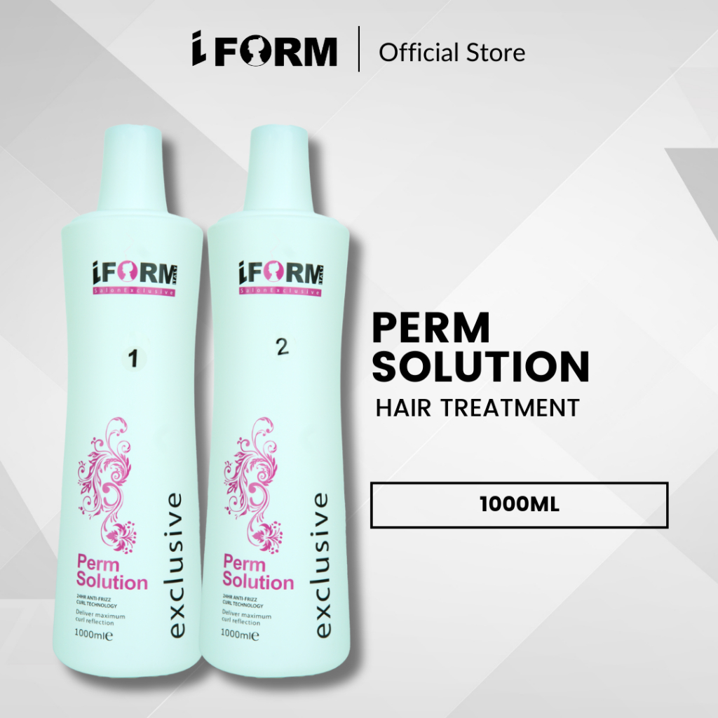IFORM Hair Perm Solution Set (1000ml) | Shopee Malaysia