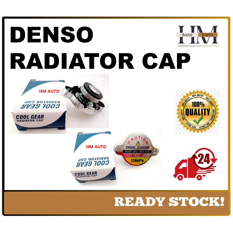 Original Denso Radiator Cap 0.9 / 1.1 Big Head / Small Head (Cool Gear ...
