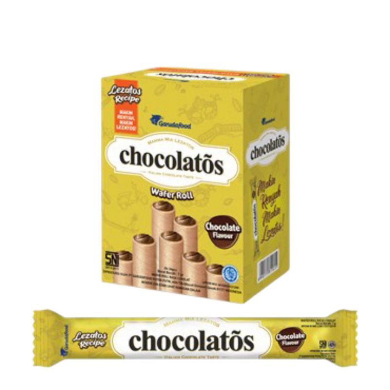 READY STOCK CHOCOLATOS KUNING ROLL 7G 1PACK (24PCS) | Shopee Malaysia
