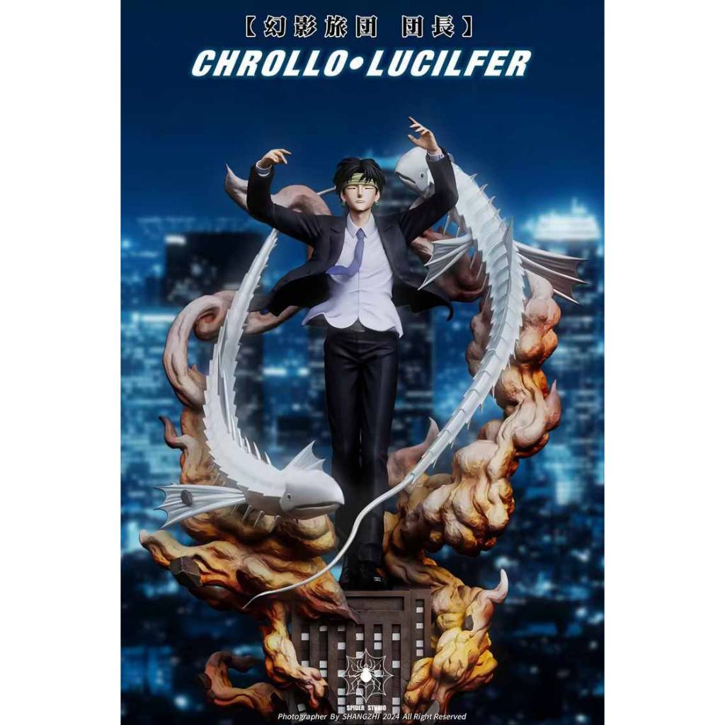 Spider Studio - Chrollo Lucilfer Hunter x Hunter Resin Statue GK Anime ...