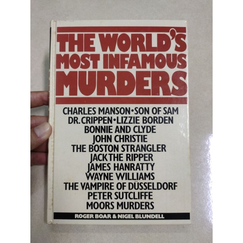 [BB] [Used] (Hardcover) The World's Most Infamous Murders by Roger Boar ...