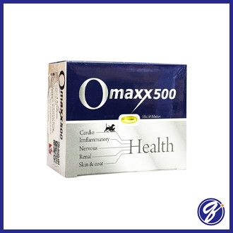Omega 3 Maxx - For Dogs and Cats, Skin & Fur (100 Tab / Box) | Shopee ...