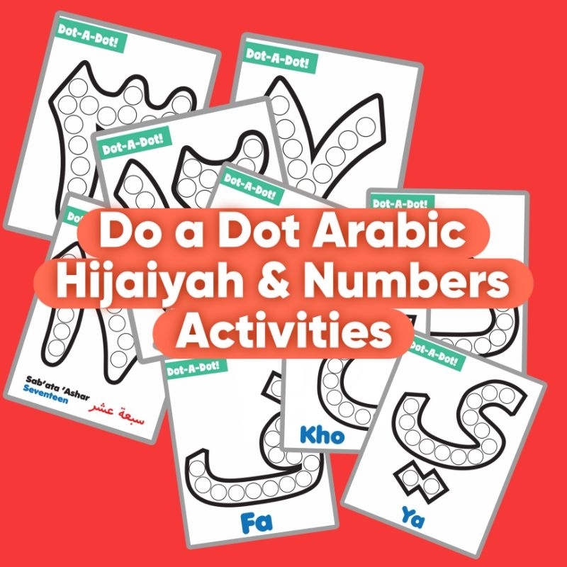 C89 - ARABIC / JAWI DO A DOT HIJAIYAH 30 PAGES & NUMBERS 20 PAGES (PDF ...