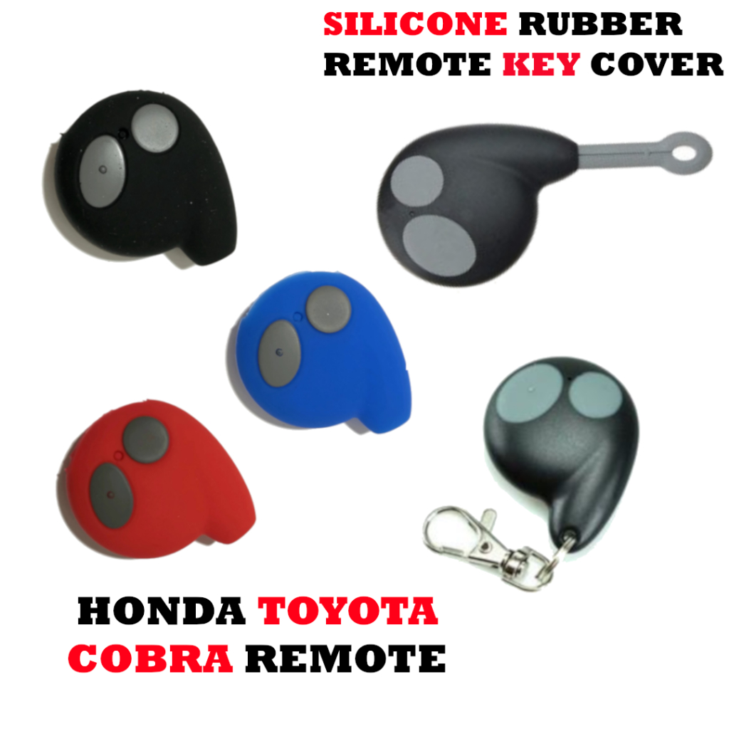 Toyota Honda Universal Cobra Alarm Car Key Remote Cover Case Casing ...