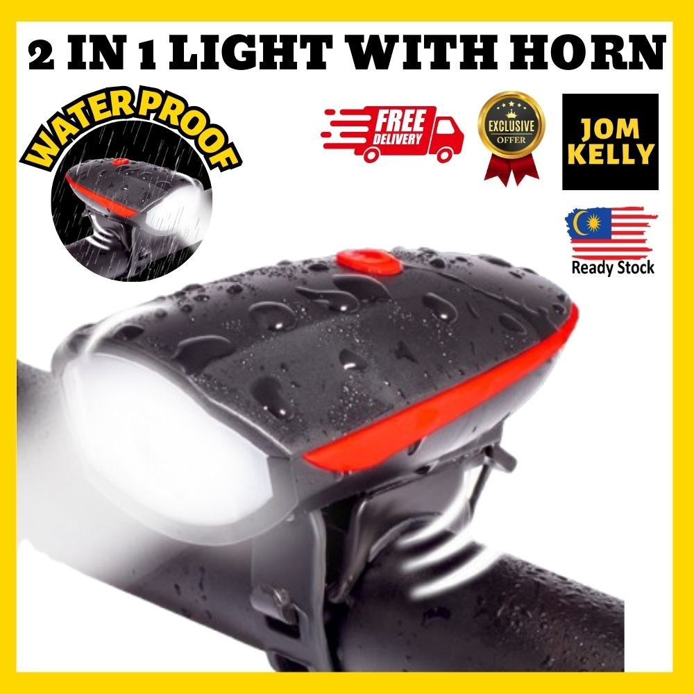 JOM KELLY Vintage Classic Bicycle Front LED Light Headlight City | Shopee Malaysia
