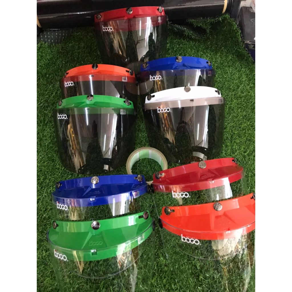100% ORIGINAL BOGO VISOR COLOR CAP 3 BUTTON MS88 MHR STENG VISOR HELMET ...