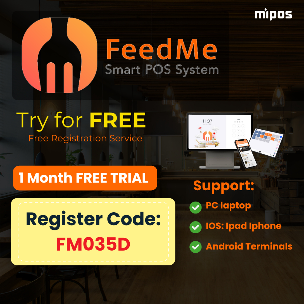 FeedMe POS FREE Trial | POS System Free Trial Registration Service | POS System with E-invoice ...
