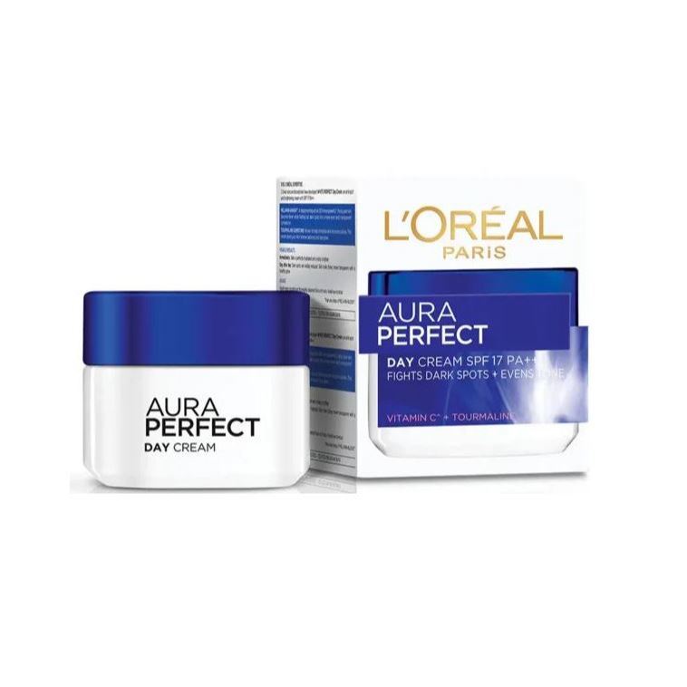 LOREAL PARIS AURA PERFECT DAY/NIGHT CREAM 50ML FIGHTS DARK SPOTS ...