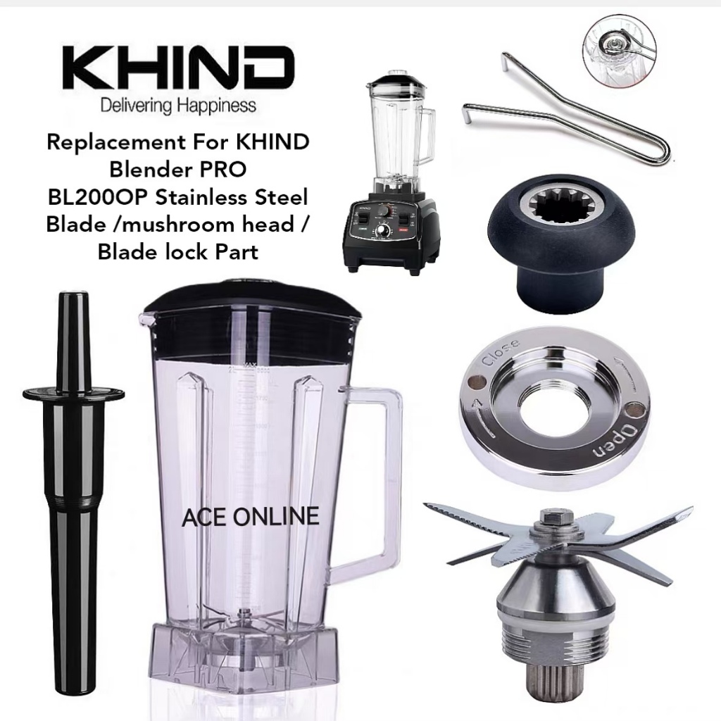 Replacement For KHIND Blender PRO BL2000P Stainless Steel Blade ...