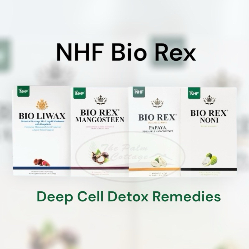 Natural Health Farm NHF Bio Rex - Papaya / Noni / Liwax / Mangosteen ...