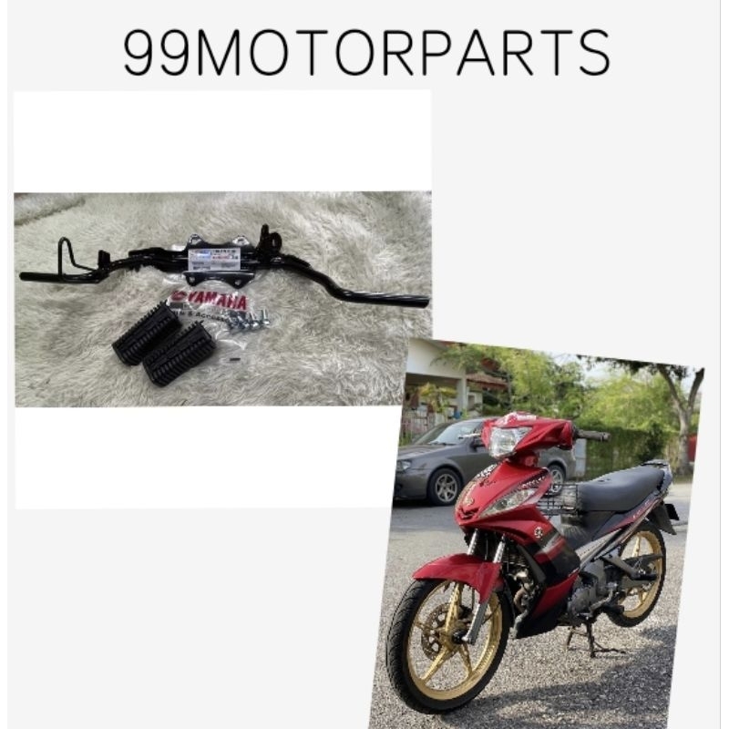 YAMAHA LC135 v1 v2 v3 v4 v5 V6 V7 V8 4SPEED LC4S FRONT FOOTREST FOOT REST STEP BAR ORIGINAL ...