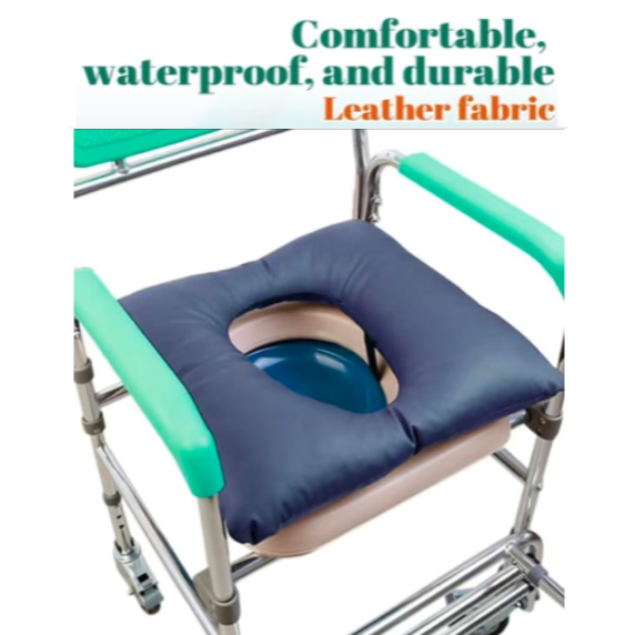 Toilet Seat For Elderly OKU Patients Comfortable Waterproof Washable ...