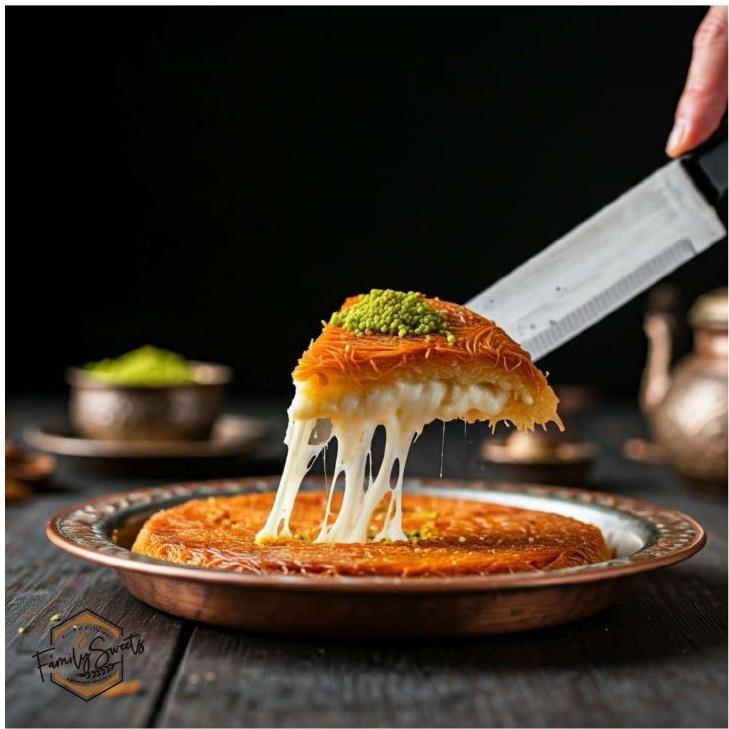Fresh Kunafa - Freshly Baked Kunafa with Cheese - Cheesy Kunafa ...
