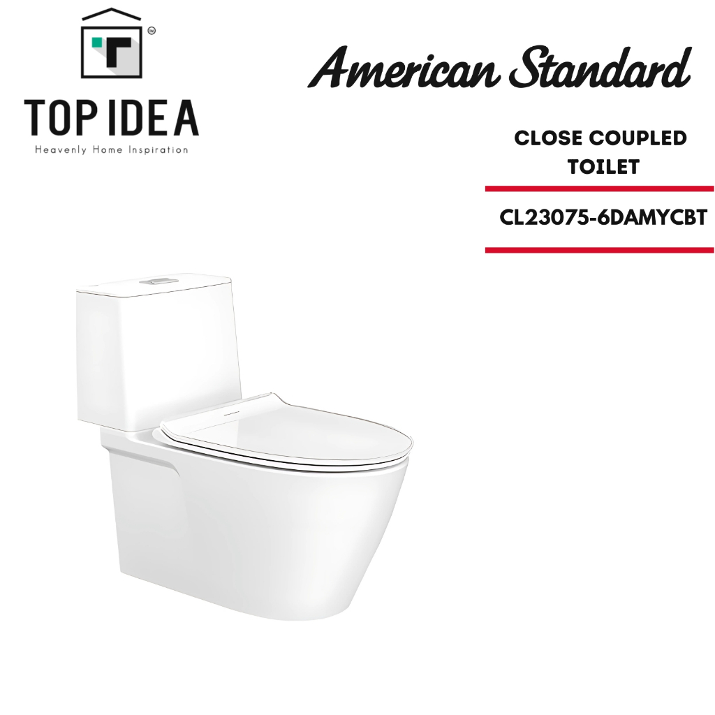 American Standard Acacia SupaSleek Close Coupled Toilet Set | Double ...
