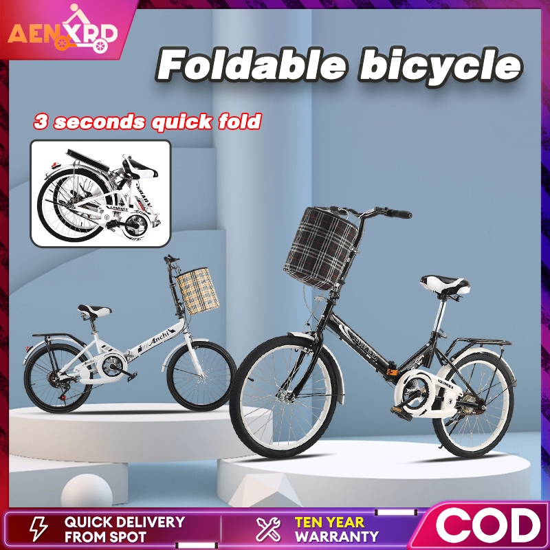 🔥Ready stock🔥folding bike 20/24/26inci Folding bicycle Basikal lipat dewasa murah | Shopee Malaysia