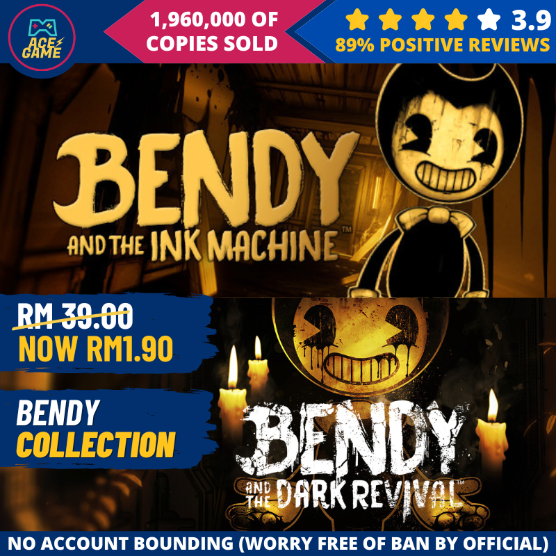 [PC]Bendy Collection - the Dark Revival + the Ink Machine | Shopee Malaysia