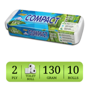 Cutie Compact Eco-Friendly Toilet Rolls 10rolls (Blue) | Shopee Malaysia
